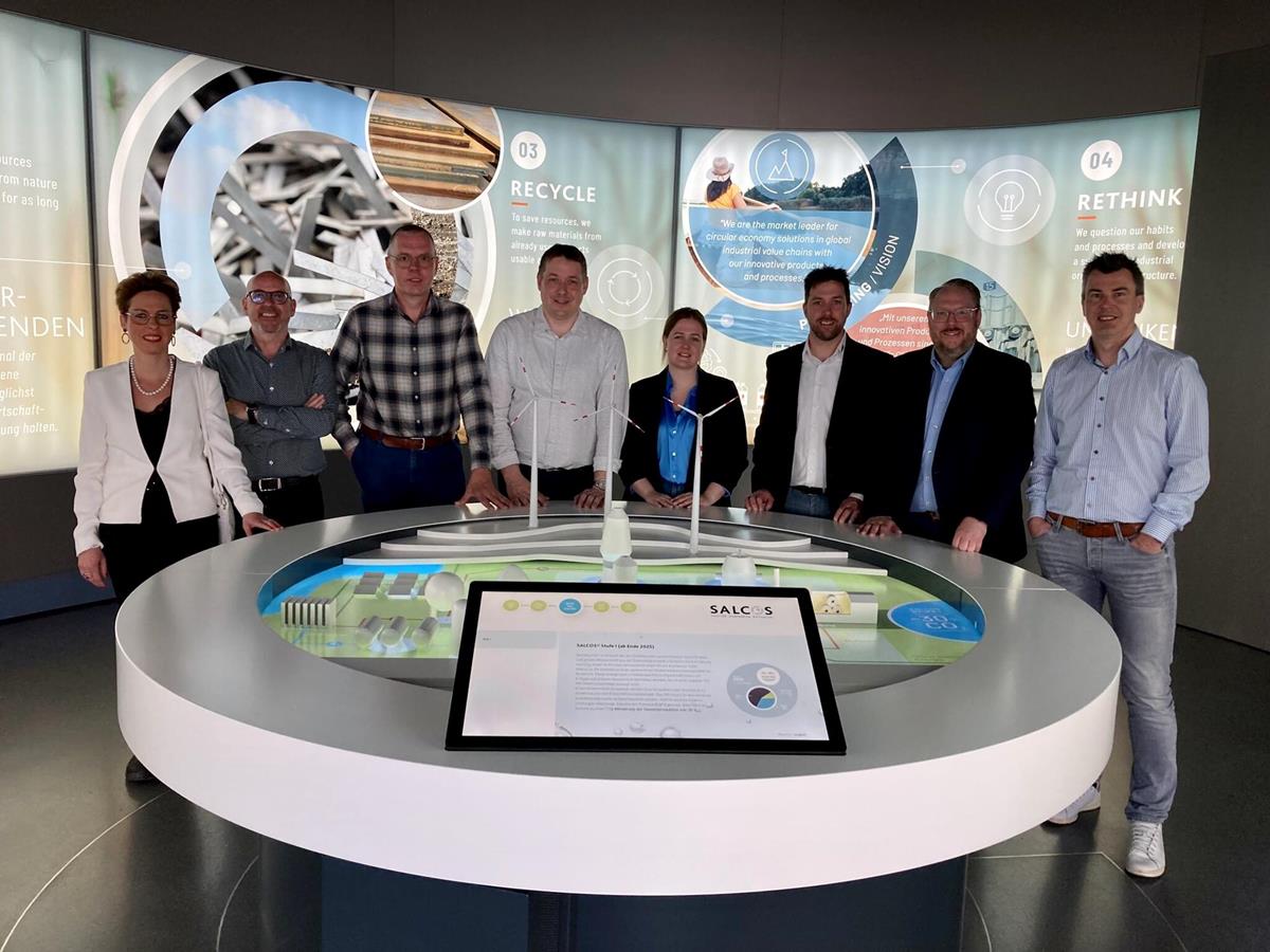 Visite Salzgitter - Les dernières nouveautés - Huppertz AG